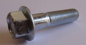 (15) m10-1.25 x 40mm jis hex head flange bolt - small head, class 10.9 zinc