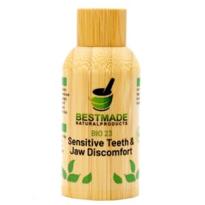 bestmade natural products toothache & nerve support in jaw | helps ease tooth sensitivity and oral discomfort following dental work | bio23 | pellets