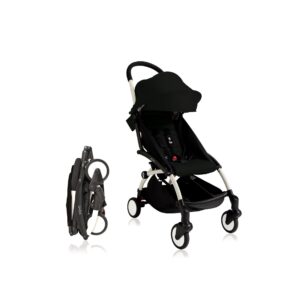 babyzen yoyo stroller - white - black