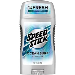 speed stick solid deodorant, ocean surf 3 oz (pack of 2)