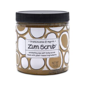 zum body scrub - frankincense and myrrh - 13 oz