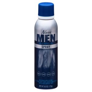 nair hair remover mens spray 6 ounce (177ml)