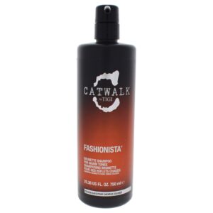 catwalk fashionista brunette shampoo by tigi for unisex - 25.36 oz shampoo