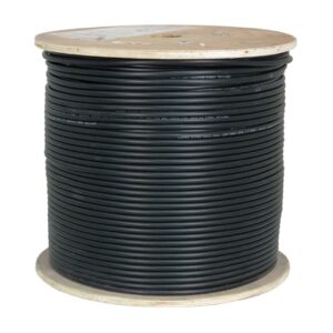 vertical cable cat6 shielded direct burial outdoor cable, gel filled - 1000ft