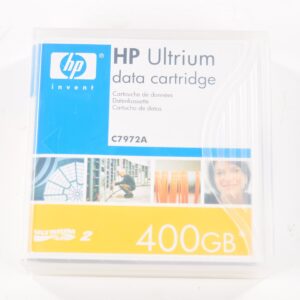 hp c7972a data cartridge ultrium sets, 200/400 gb of compressed data