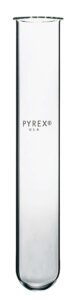 pyrex 9800-25x test tube; 70 ml, pack of 48