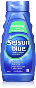 selsun blue moisturizing with aloe dandruff shampoo 11 oz (pack of 2)