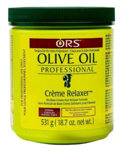 ors olive oil creme relaxer normal 18.75 ounce jar (555ml) (2 pack)