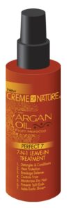 creme of nature argan oil leave-in 7-n-1 treatment 4.23 ounce (125ml) (2 pack)