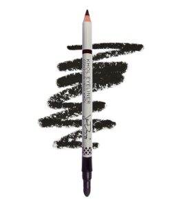 jillian dempsey khôl eyeliner | waterproof eyeliner pencil with built-in smudger | long-lasting intense color i jet black