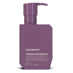 kevin.murphy hydrate-me.masque - hair masque for damaged hair - for normal to dry hair - hair repair formula - with baobab seed oil & rose hip - sulphate free hair care - 200 ml / 6.7 fl oz