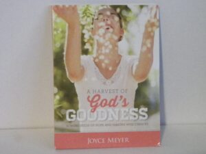 joyce meyer cd & dvd set "a harvest of god's goodness"