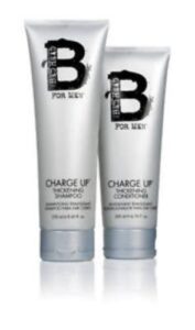 tigi bed head charge up thickening shampoo 8.45 oz / conditioner 6.76 oz duo