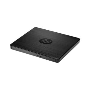 hp external portable slim design cd/dvd rw write/read drive, usb, black (f2b56aa)