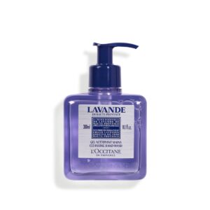 l'occitane lavender cleansing hand wash refill, 16.9 fl oz: relaxing aroma, lavender from provence, gently cleanse, vegan, all skin types, reduce waste