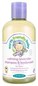 earth friendly baby calming lavender shampoo & bodywash ecocert 250ml