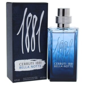 nino cerruti 1881 bella notte eau de toilette spray for men, 4.2 ounce