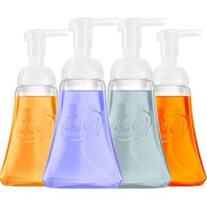 dial complete foaming anti-bacterial hand wash variety 4-pack - assorted scents. 7.5 oz each