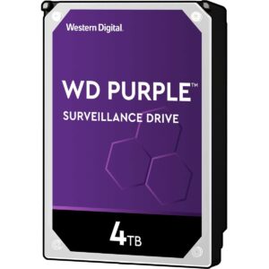 wd purple 4tb sata iii 3.5" internal surveillance hdd, 5400 rpm