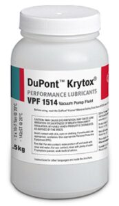 krytox 1514 oil, 2x10-7 torr at 20 degrees c vacuum pump fluid, 0.5 kg