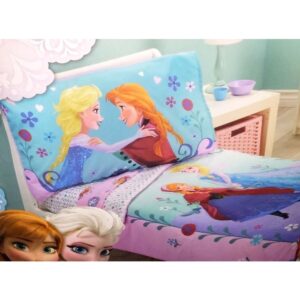 disney- frozen 4 piece toddler bedding set