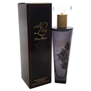 paris hilton with love eau de parfum spray for women, 3.4 ounce