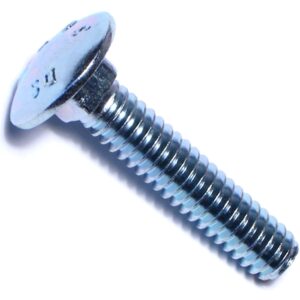 hard-to-find fastener 014973230432 carriage bolts, 1/4-20 x 1-1/4, piece-100, zinc