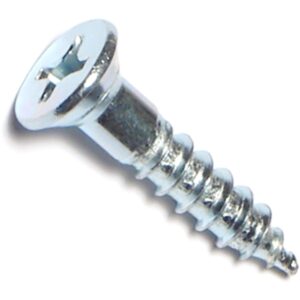 hard-to-find fastener 014973293765 phillips flat wood screws, 14 x 1-1/4-inch, 100-piece