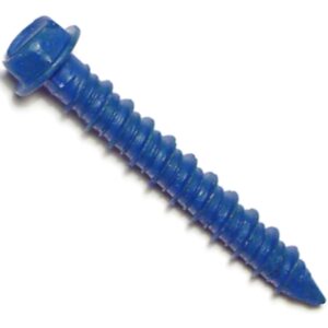 hard-to-find fastener 014973210649 hex head tapcon screws, 1/4 x 1-3/4-inch, 25-piece