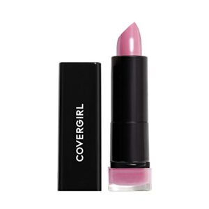 covergirl exhibitionist lipstick cream, yummy pink 380, lipstick tube 0.123 oz (3.5 g)