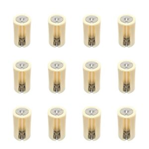 dslrkit 3aa(lr6) to d size parallel battery convertor adapter holder (pack of 12)