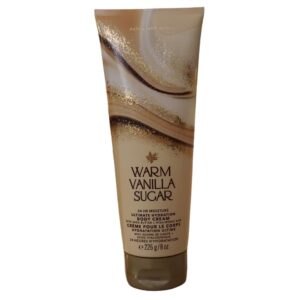 bath & body works warm vanilla sugar ultra shea body cream 8 oz (i0095235)