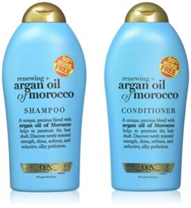 ogx organix argan oil of morocco shampoo & conditioner set (19.5 oz set)