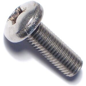 hard-to-find fastener 014973200442 phillips pan machine stainless, 1/4-28 x 3/4-inch, 10-piece