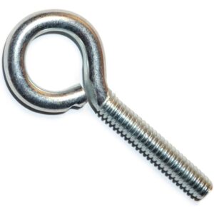 hard-to-find fastener 014973454326 eye bolt zinc, 1/4-20 x 2-1/2-inch, 15-piece