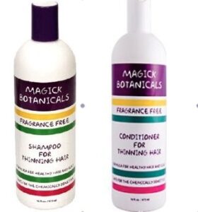 magick botanicals shampoo & conditioner set for thinning hair