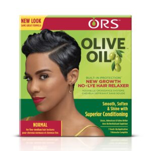 ors organic root stimulator olive oil new growth relaxer normal, 1 ea, 1count