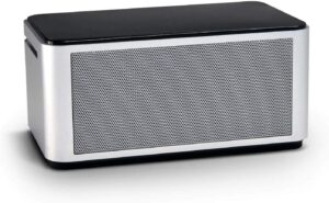 orei diamond enhanced bass nfc bluetooth 4.0 wireless speaker, powerful sound, built in mic, aluminum body, touch panel & compact size