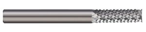 micro 100 rdc-30 square end mill - diamond cut, 1/8" cutter dia, 1/2" loc, 1/8" shank dia, 1-1/2" oal, uncoated