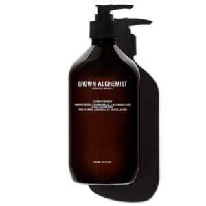 grown alchemist conditioner damask rose, chamomile and lavender stem, 500 ml