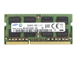 samsung 8gb pc3l-12800s ddr3-1600 2rx8 non-ecc sodimm memory m471b1g73db0-yk0