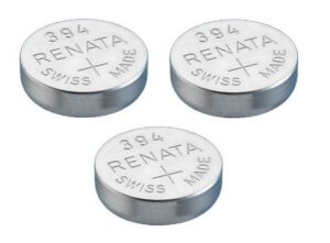 renata watch battery fait-swiss 394 or sr936sw or ag9 1.5v (1 x 394 or sr 936 sw)