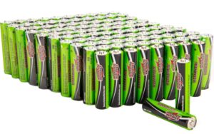 interstate batteries aaa alkaline battery (100 pack) all-purpose 1.5v high performance batteries - workaholic (dry7003)