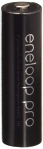 eneloop pro aa nimh 2550mah (min. 2450mah) rechargeable battery pack of 2