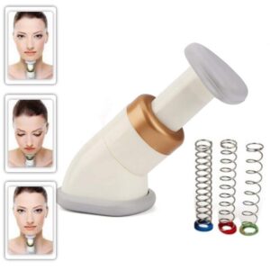 neck toning system - neck, double chin & jaw exerciser - portable neck workout device come with a gua sha to improve saggy skin & double chin, define jawline