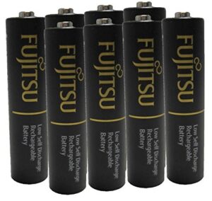 fujitsu aaa ready-to-use hr4uthc 950mah (min. 900mah) rechargeable battery nimh 1.2v made in japan 8 pcs