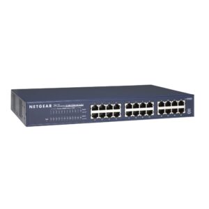 jgs524na netgear prosafe jgs524 24-port 10/100/1000base-t rackmountable gigabit switch (retail)