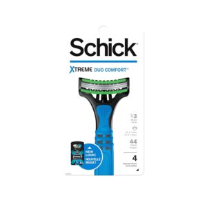 schick xtreme 3 eco men's disposable razor - 4 ct - 2 pk