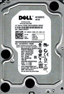 western digital wd1002fbys-18w8b1 1tb dcm: hannnt2cb