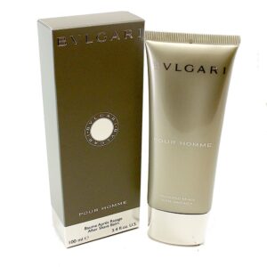 bvlgari pour homme aftershave balm for men, 3.4 ounce